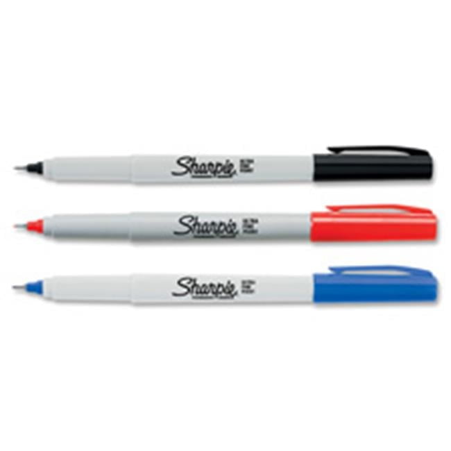 Sanford Brands Sharpie Precision Ultra-Fine Point Markers - Black ...