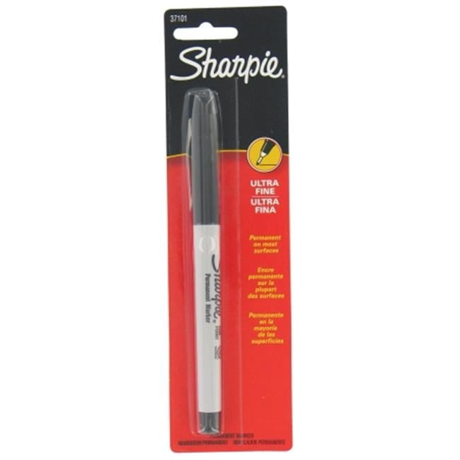 Sanford Corporation Black Ultra Fine Point Sharpie Permanent Markers ...