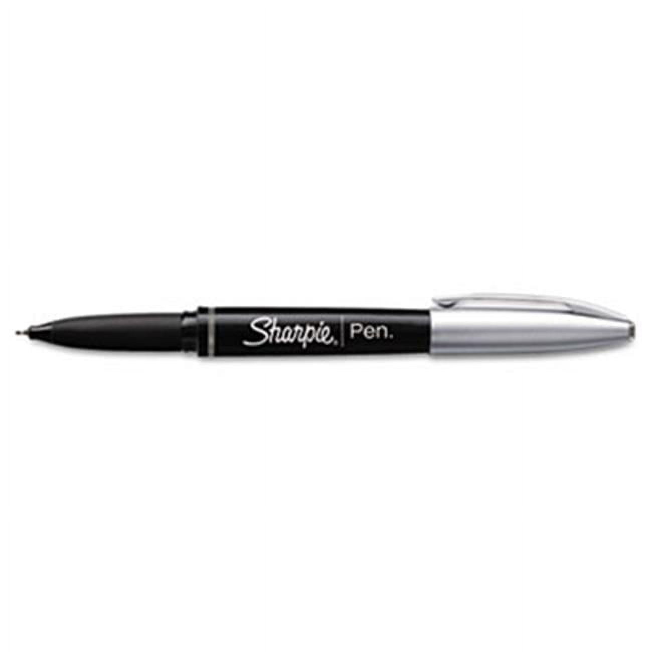 Sanford Ink Company 1758055 Grip Permanent Ink Pen, Black Ink, Fine ...