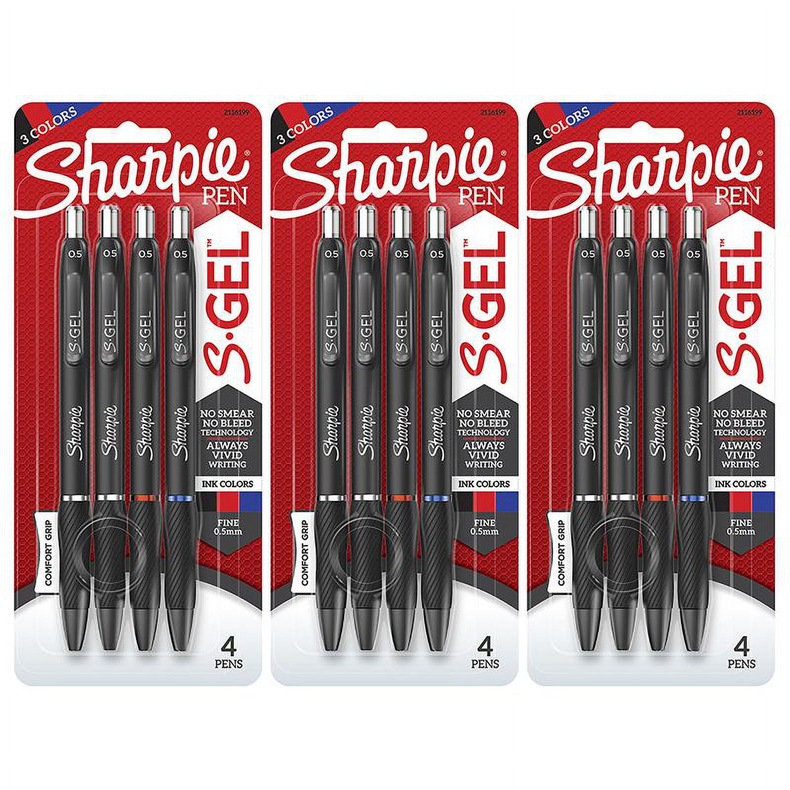 Sanford LP SAN2116199-3 0.5 mm S-Gel High-Performance Retractable Fine ...