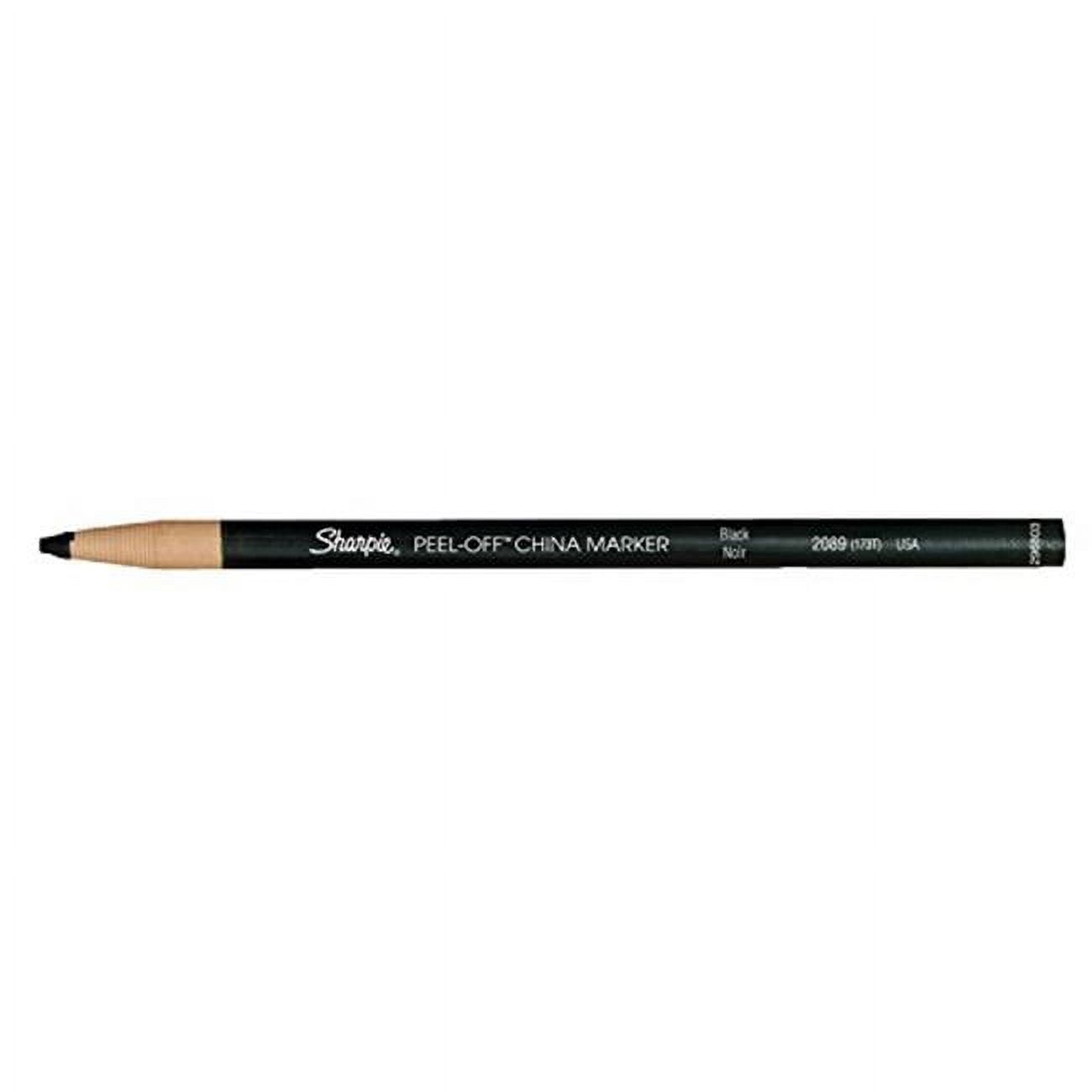 Sanford Peel-Off China Marker Grease Pencils, Black - Walmart.com