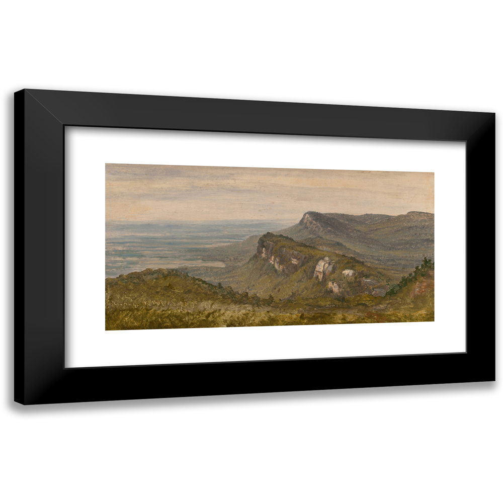 Sanford Robinson Gifford 24x14 Black Modern Framed Museum Art Print ...
