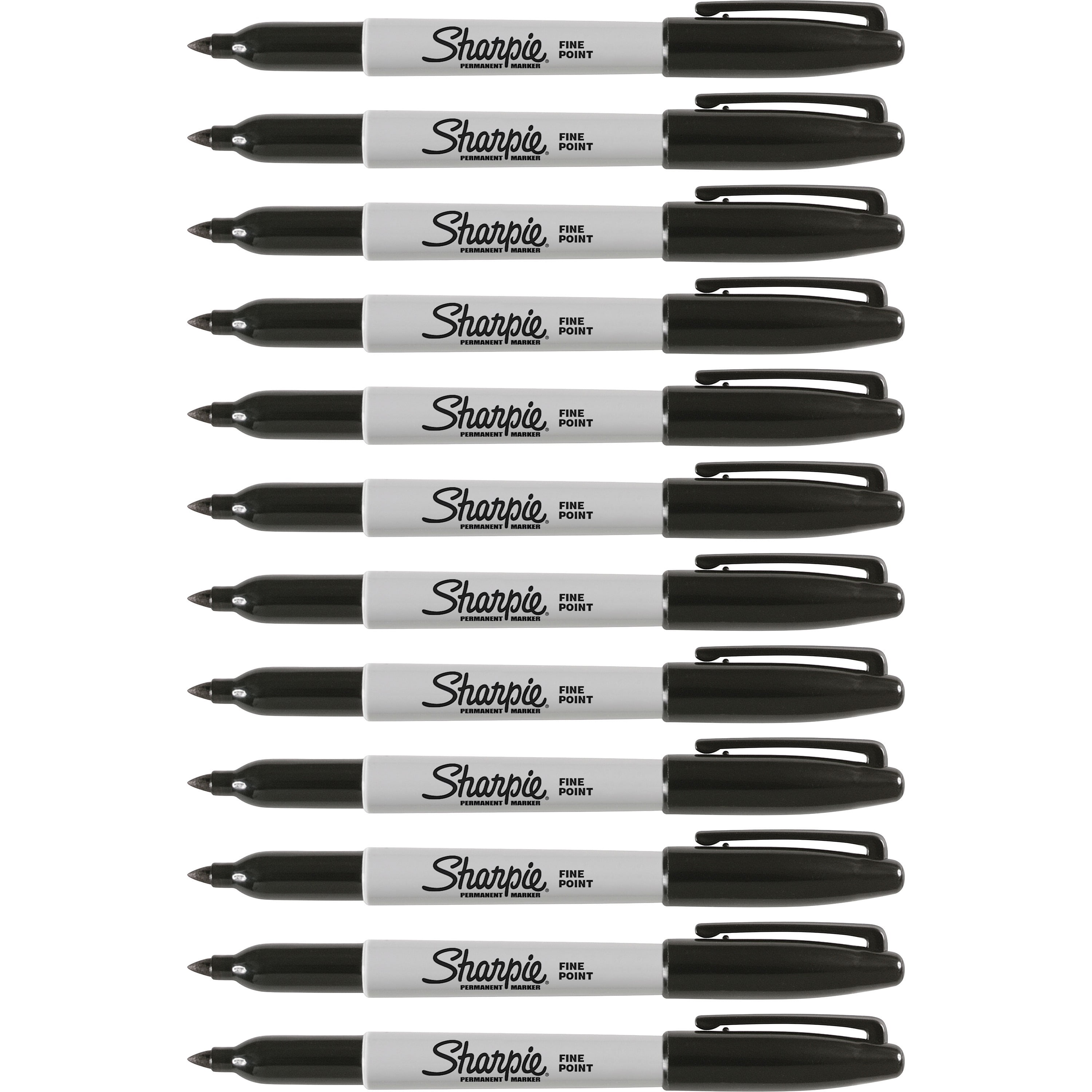 Sanford, SAN30051DZ, Sharpie Pen-style Permanent Marker, 1 Dozen ...