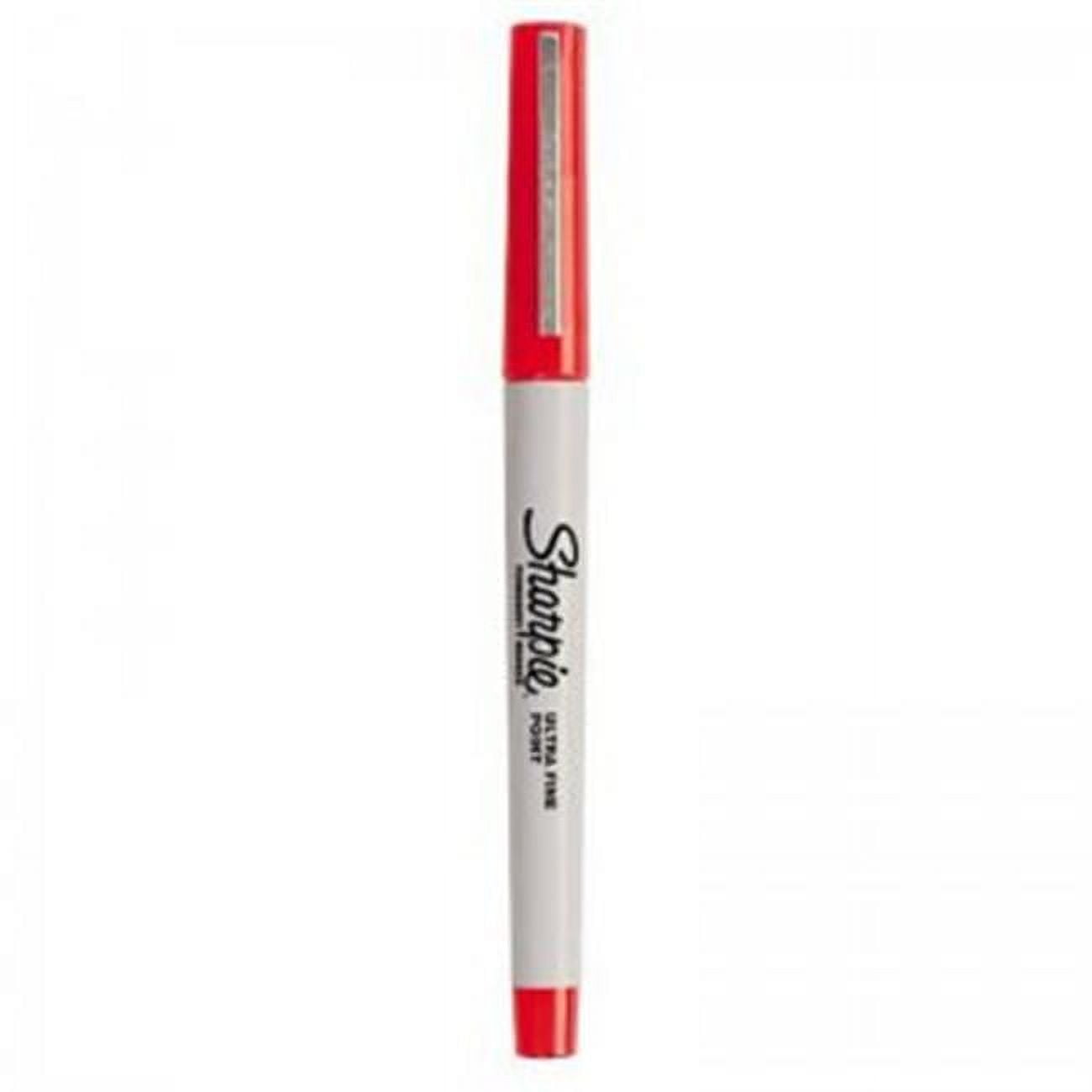 Sanford SAN37002BN Marker Sharpie Red Ultra Fine - 24 Each - Walmart.com