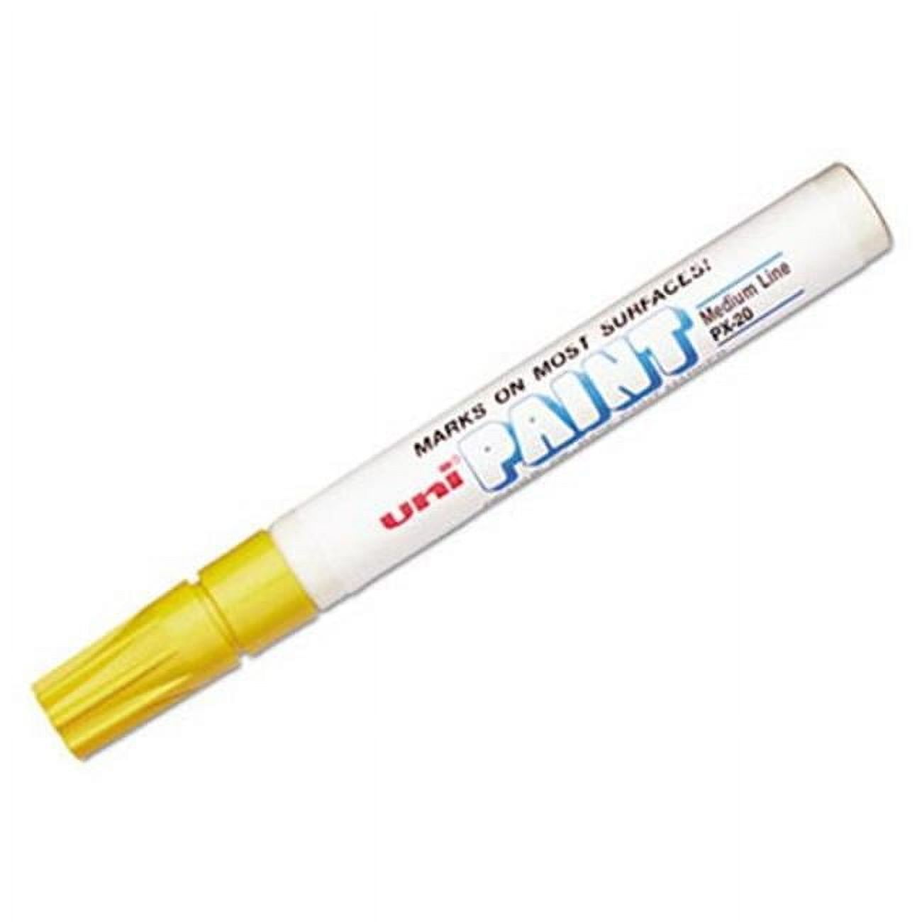 Sanford UBC63605 Uni-Paint Oil-Base Medium Line Markers - Yellow ...