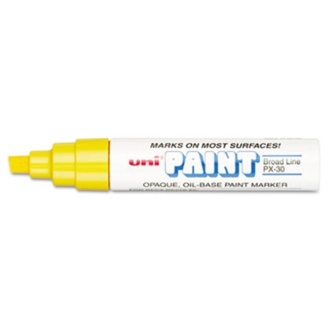 Sanford uni-Paint Marker Broad Tip Yellow - Walmart.com