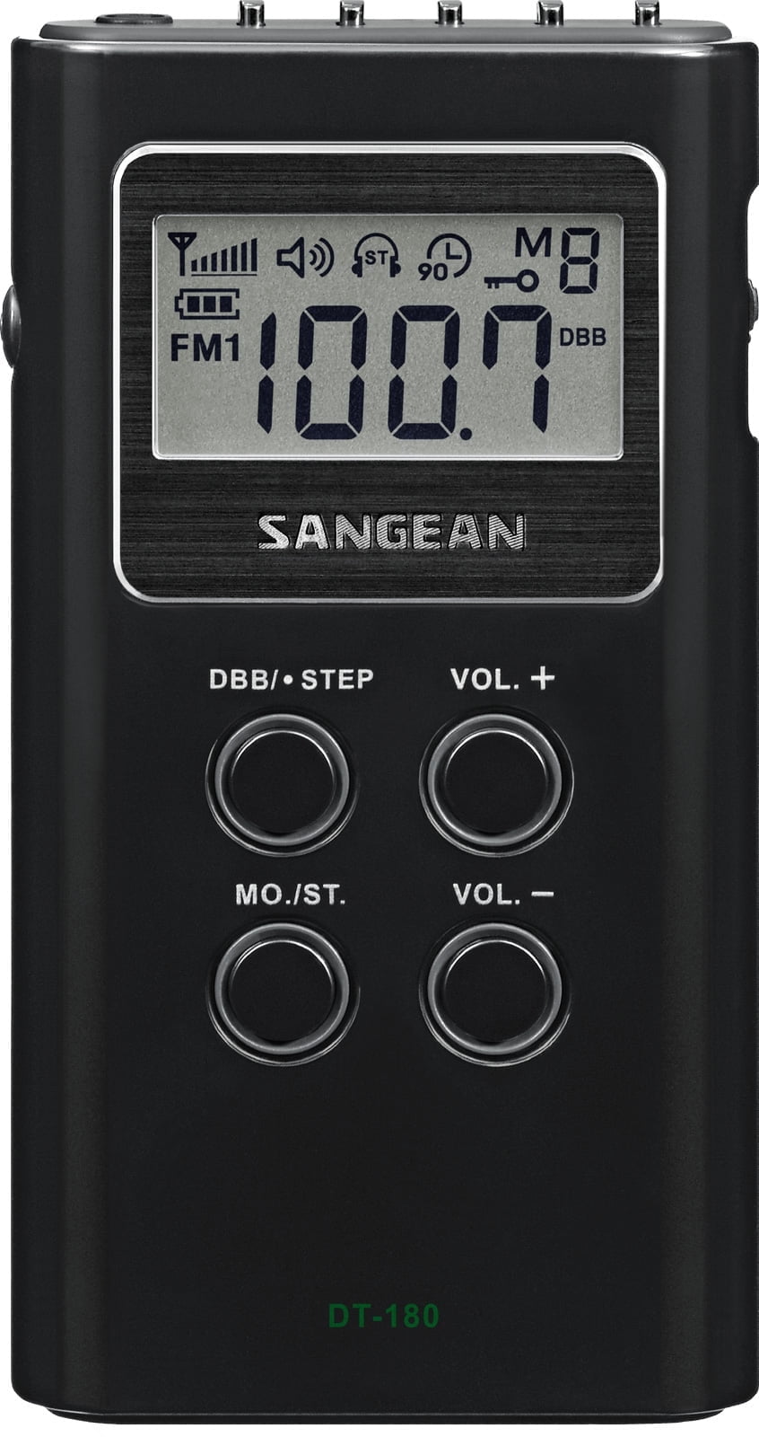 Sangean All in One Compact Digital Tuning Pocket Size Portable AM/FM ...