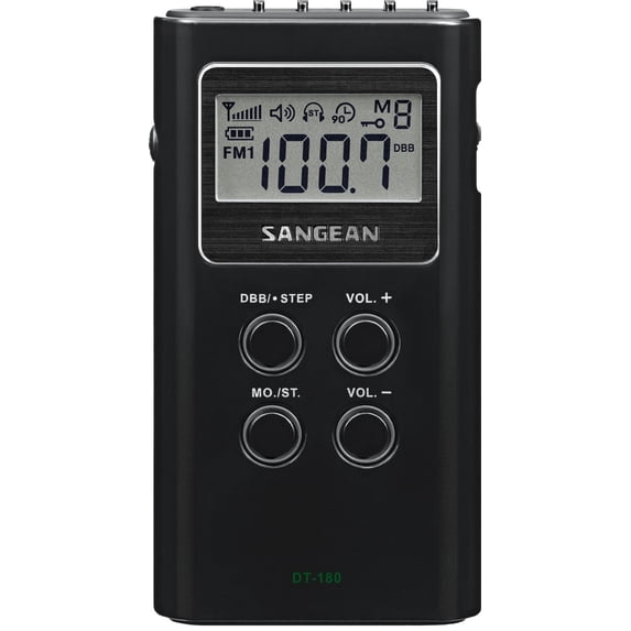 Sangean All in One Compact Digital Tuning Pocket Size Portable AM/FM ...