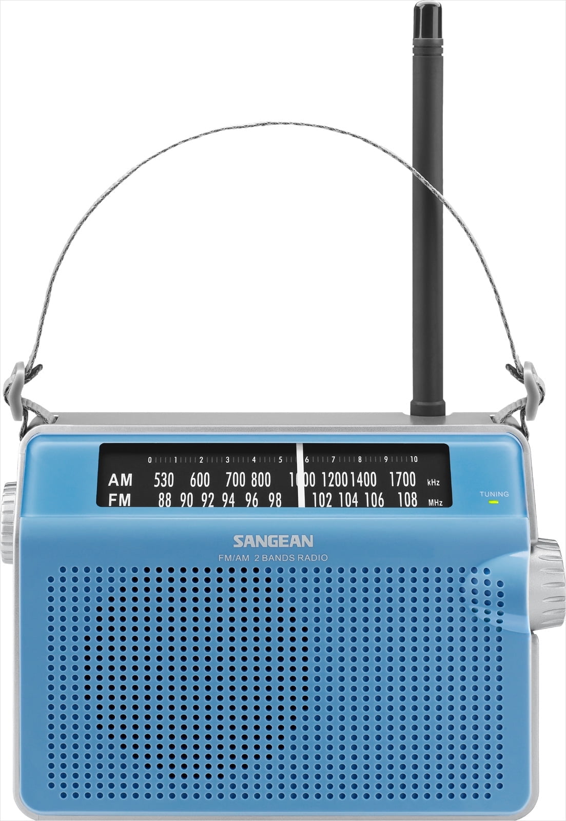 Sangean Compact Portable AM/FM Radio with Built-in Speaker, Earphone ...