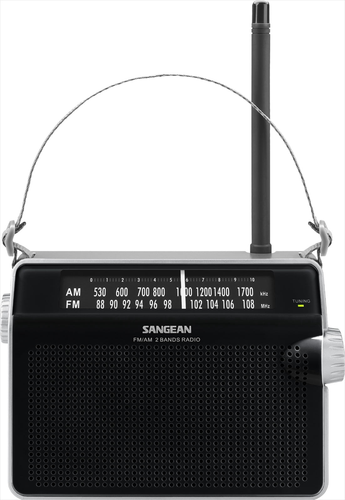 Sangean Compact Portable AM/FM Radio with Built-in Speaker, Earphone ...