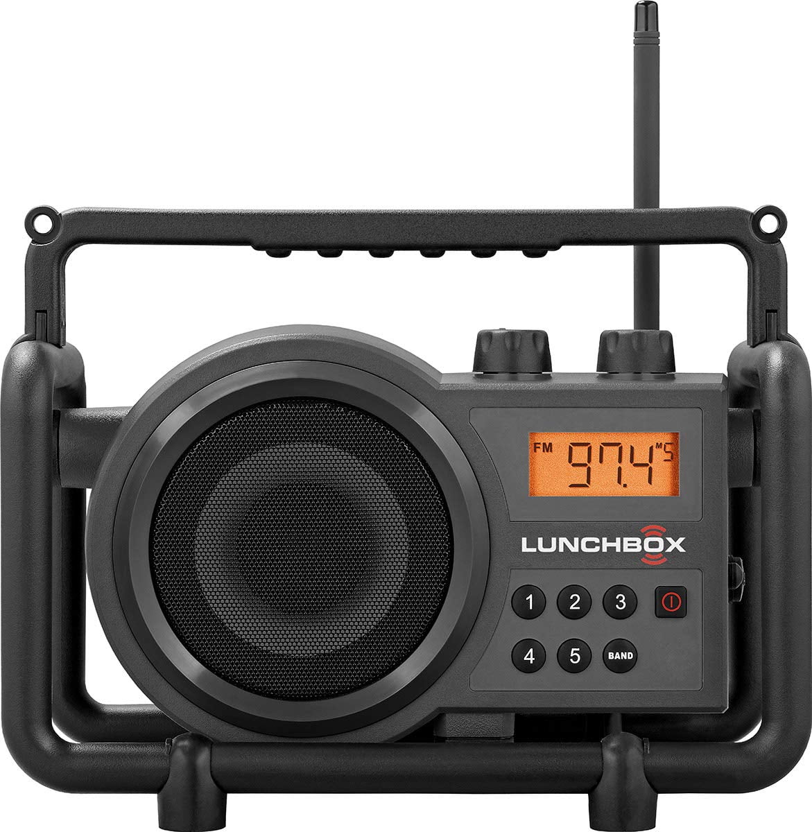 Sangean Lunchbox Portable Fm/am Ultra-rugged Utility Worksite Digital ...