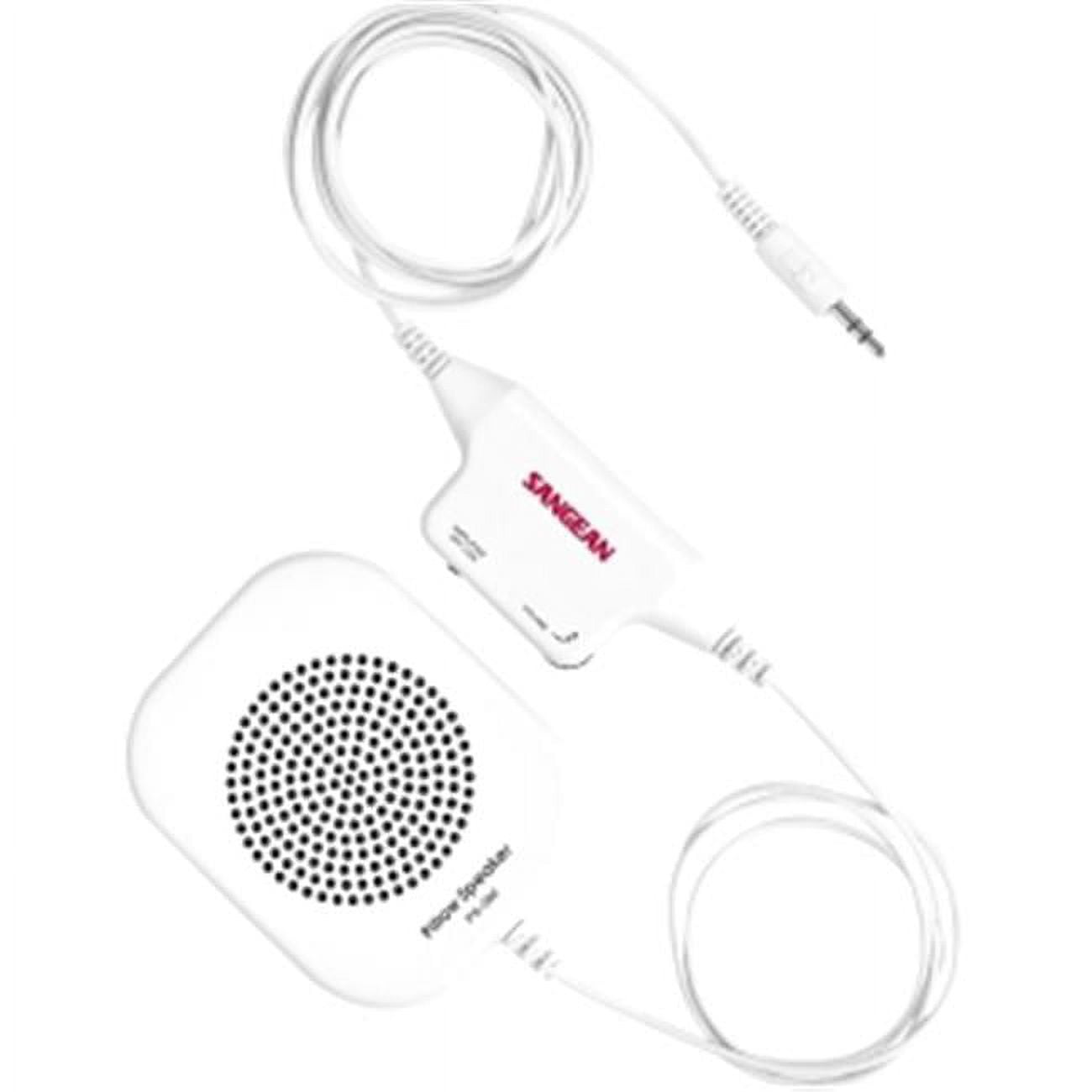 Sangean TB7189 Pillow Speaker with Inline Volume Control - White ...