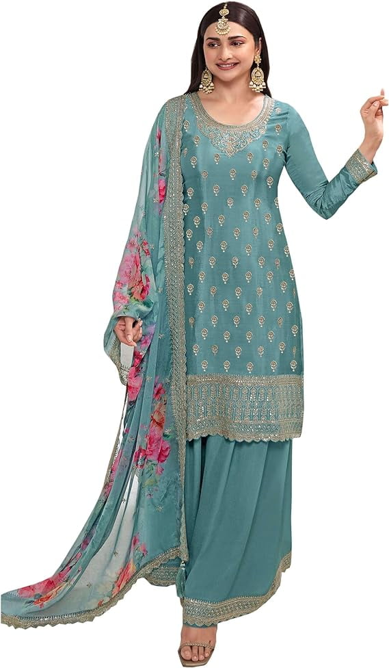 Sangeet Function Wear Indian Designer Salwar Kameez Suits Pakistani ...