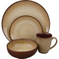 Sango Nova Brown 16 Piece Dinnerware Set, Service for 4 - Walmart.com