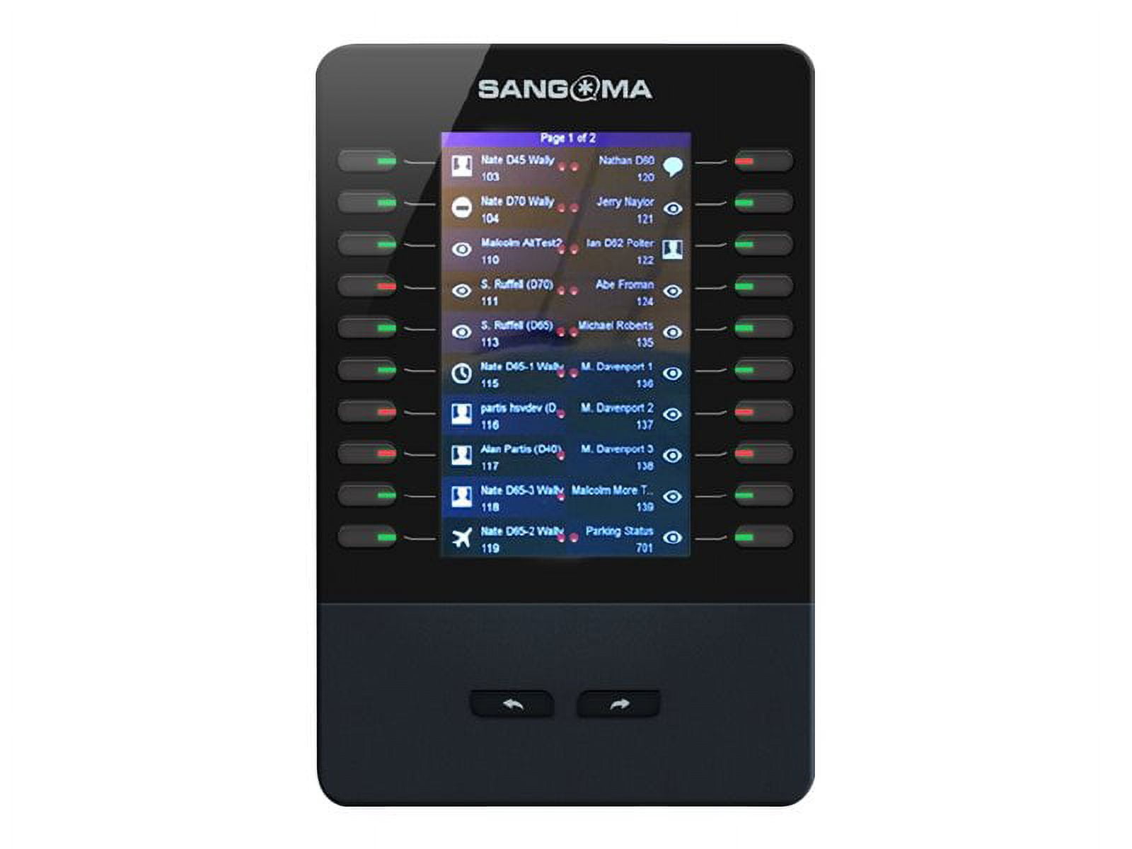 SANGOMA US INC.. Phone Expansion, EXP150, 20-Keys, 2-Ages, Sidecar for ...