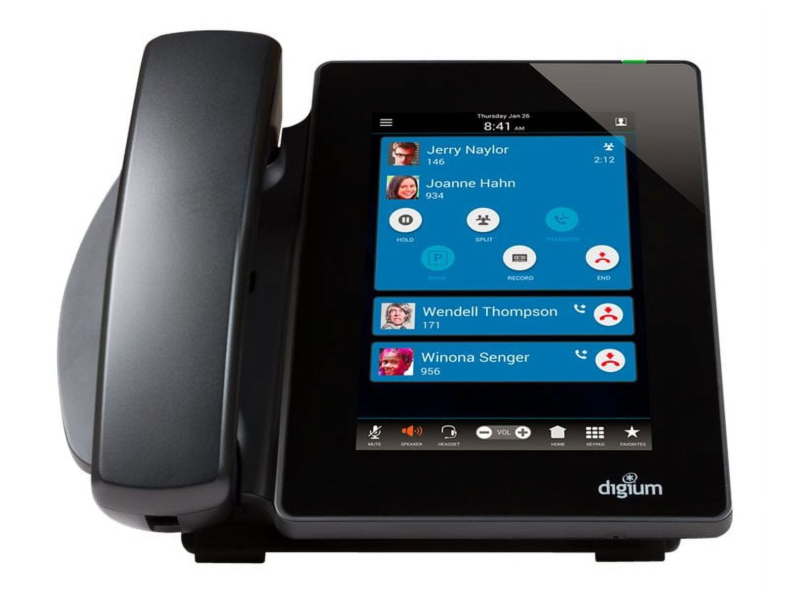 Digium D80 - VoIP phone - 3-way call capability - SIP v2 - Walmart.com