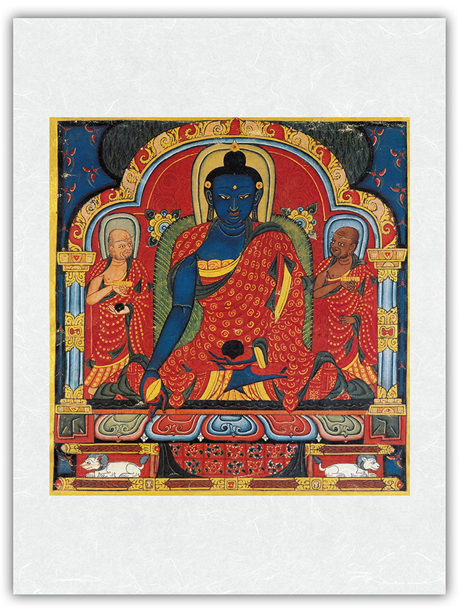 Sangye Menla - The Compassionate Medicine Buddha - Vintage Tibetan ...