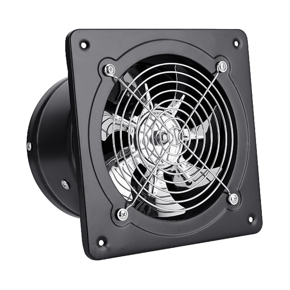 6'' Home Window Exhaust Fan, Wall-Mounted Extractor Ventilation for ...