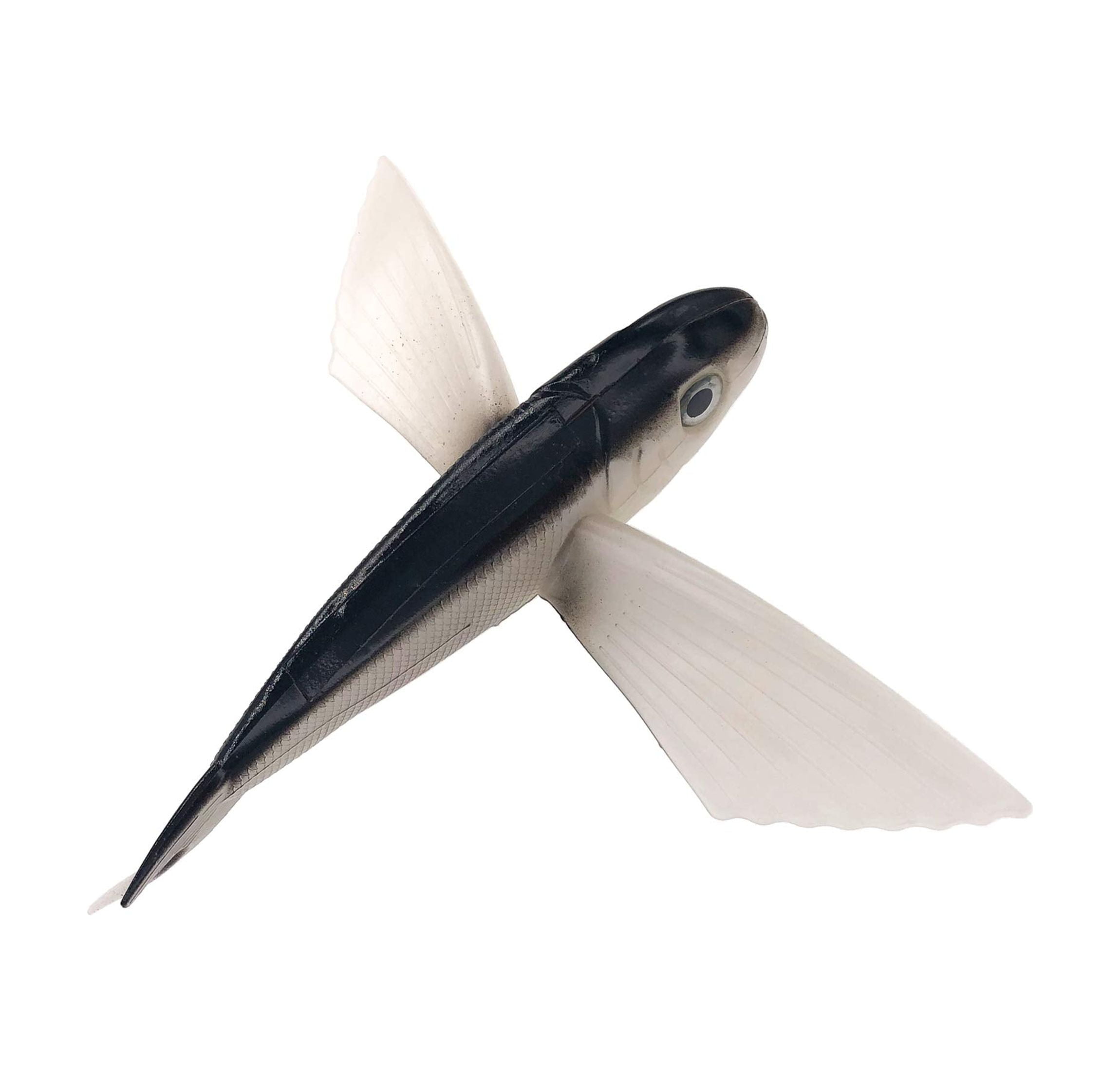 Sanhu 8" Flying Fish Lure 2 Pieces (Black) - Walmart.com