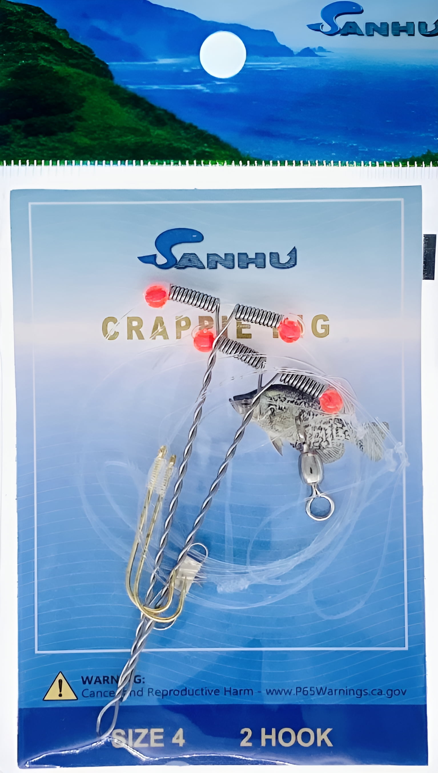 Sanhu Crappie Rig, Size4, 12 Packs - Walmart.com