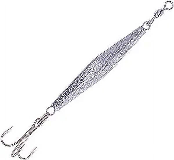 Sanhu Hammer Jigs Chrome 4oz 10 Pieces - Walmart.com