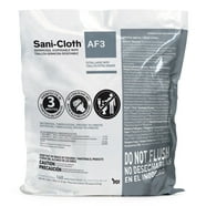 Sani-Cloth AF3 Germicidal Wipes, Surface Disinfectant, 7.5 in x 15 in ...