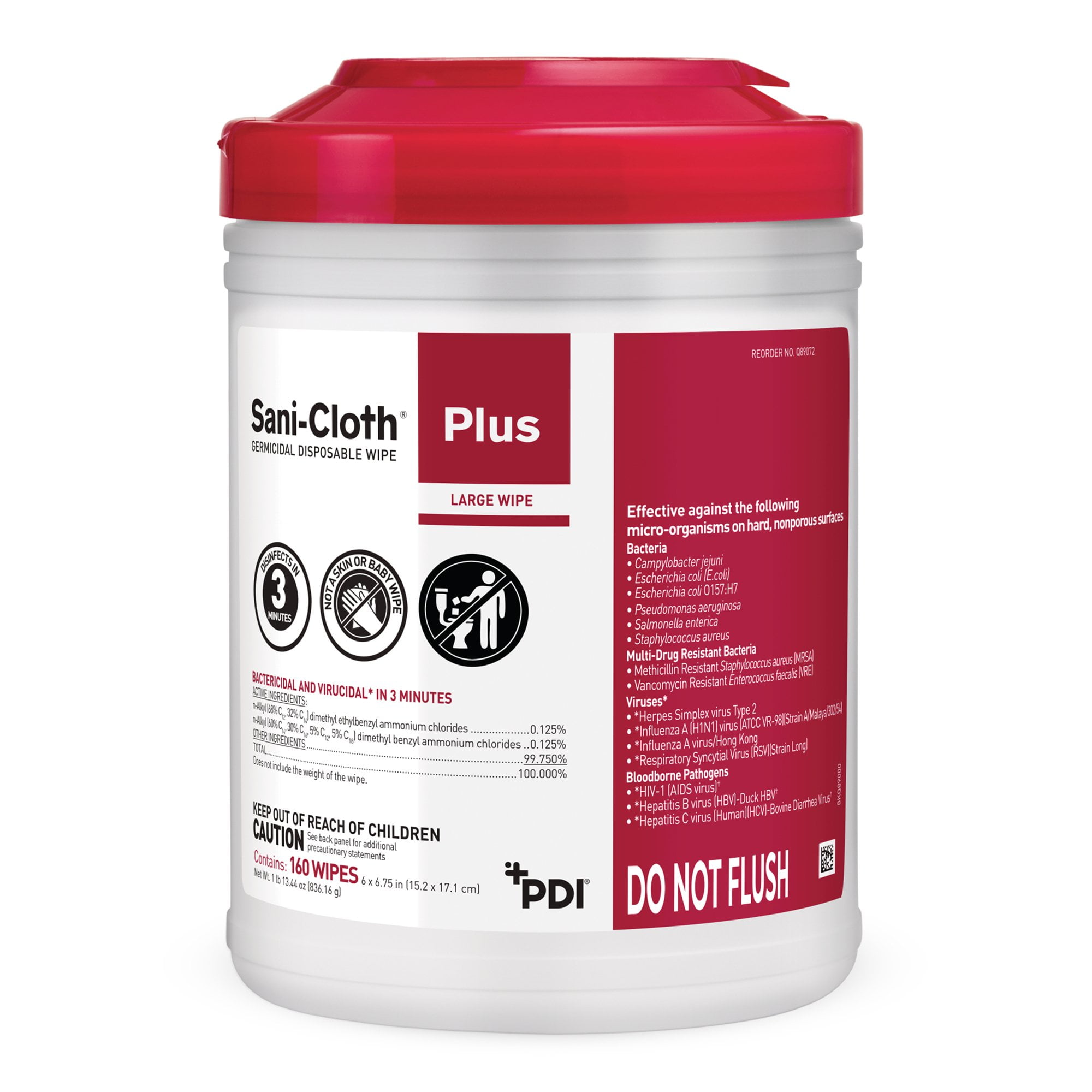 Sani-Cloth Plus Antibacterial and Antimicrobial Surface Disinfectant ... Sani-Cloth Plus Antibacterial and Antimicrobial Surface Disinfectant ...