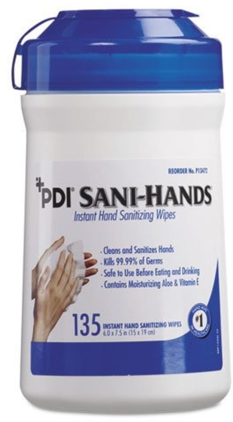 Sani-Hands ALC Instant Hand Sanitizing Wipes, 135 ea - Walmart.com