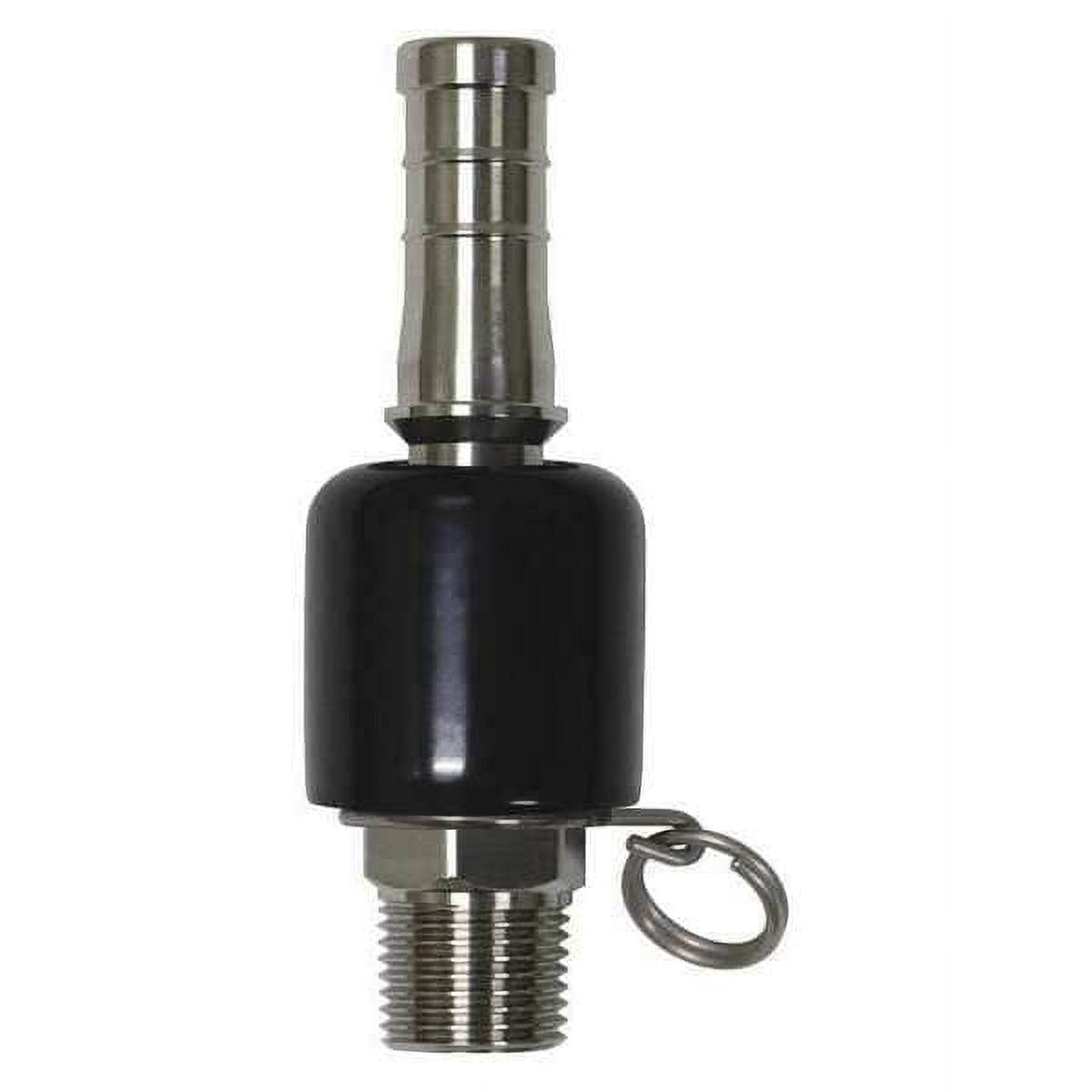 Sani-Lav Hose Adapter,SS,5/8" x 1/2" N26S - Walmart Business Supplies