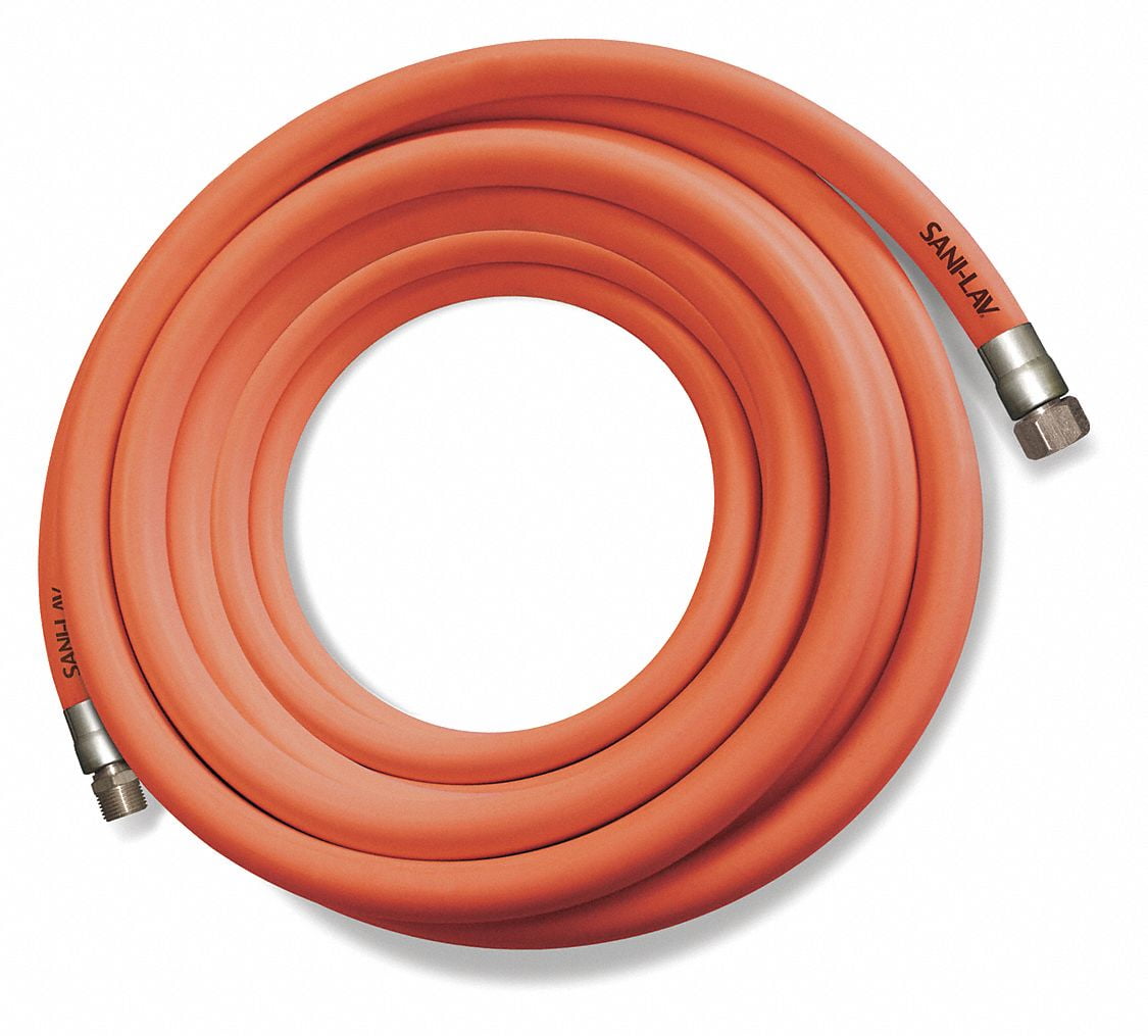 Sani-Lav Washdown Hose,Pipe Size 1-1/8",900" L H753 - Walmart.com