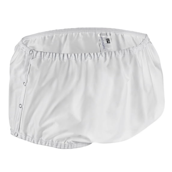 Sani-Pant Moisture Proof Snap-on Cover Ups Large, White, Unisex, 38 ...