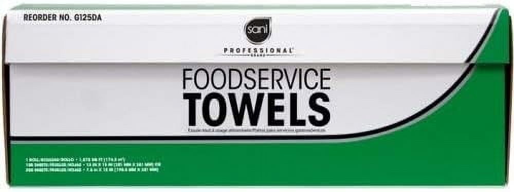 Sani Professional Foodservice Towel, 200 count per pack - 4 per case ...