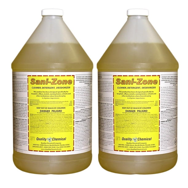 Sani-Zone Detergent - 2 gallon case - Walmart Business Supplies