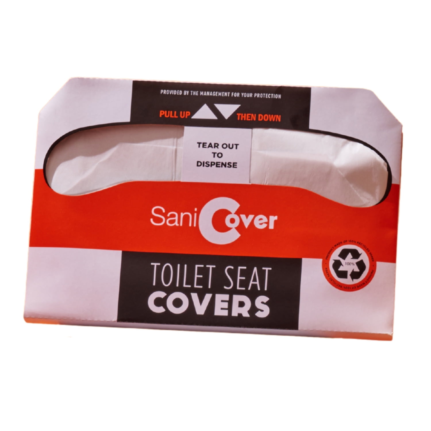 SaniCover Disposable Toilet Seat Covers, 250 Covers/Pack 20 Packs/Case ...