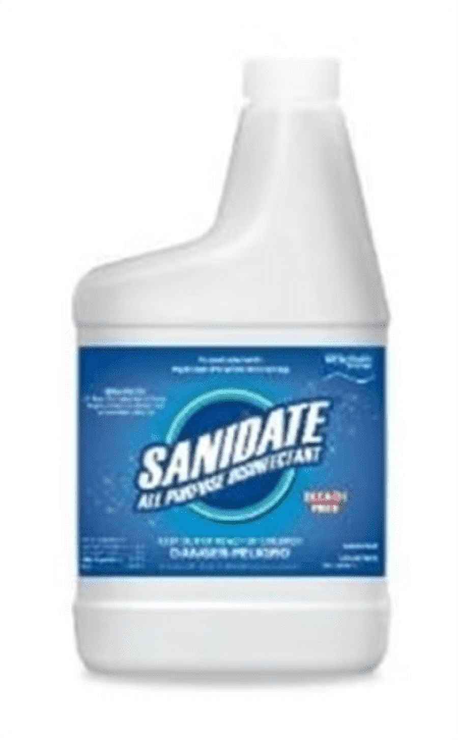 SaniDate All Purpose Disinfectant - Eliminates Bacteria, Removes Dirt ...