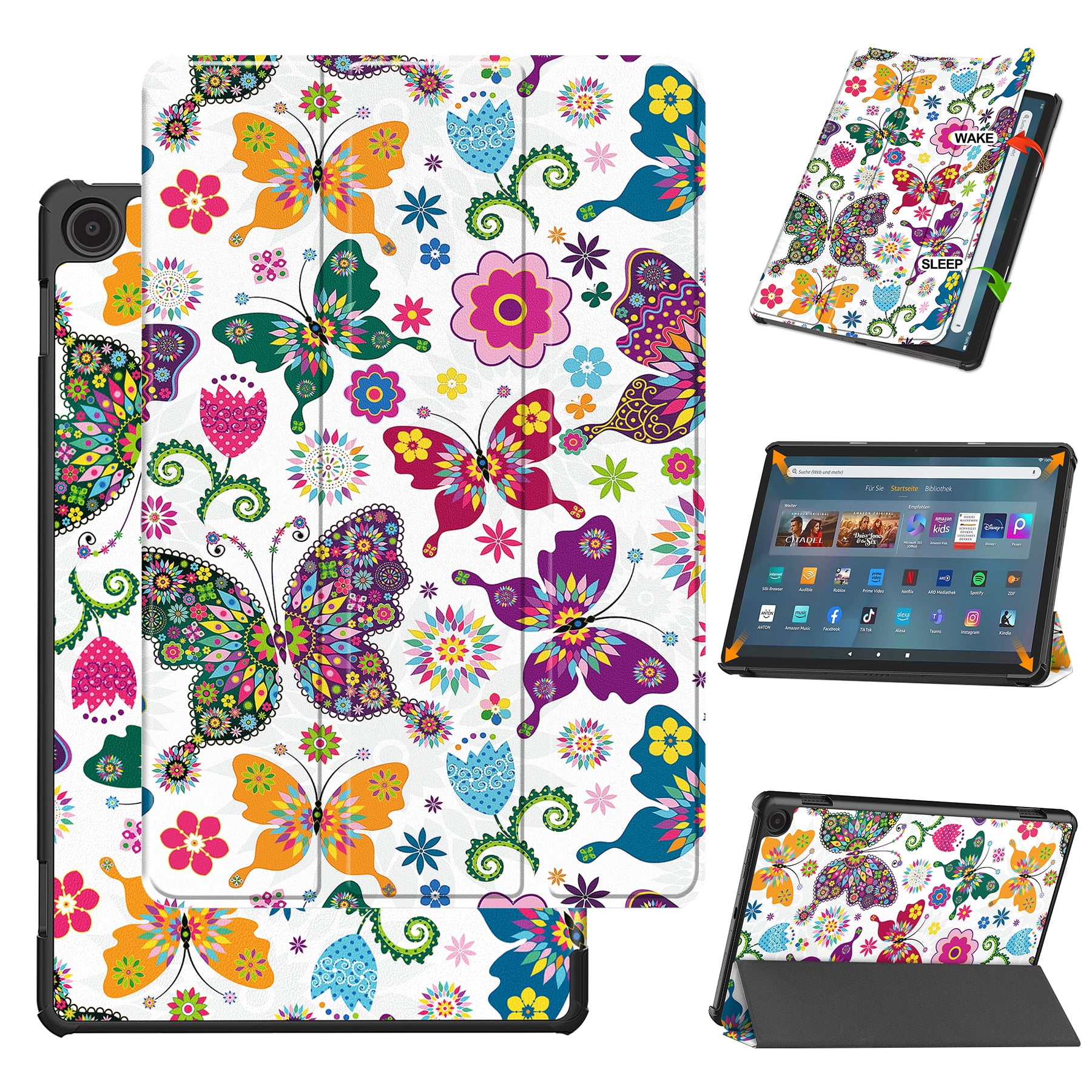 SaniMore for Amazon Fire Max 11 Tablet Case 11 inch, Auto Sleep/Wake ...