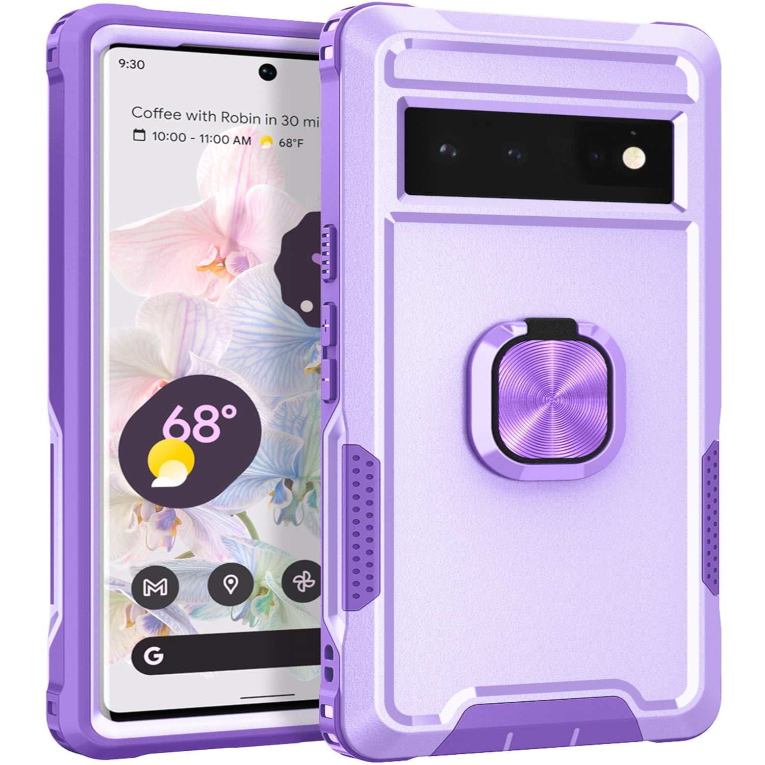 SaniMore for Google Pixel 6 Pro 6.7" Magnetic Case, Rugged PC & TPU ...