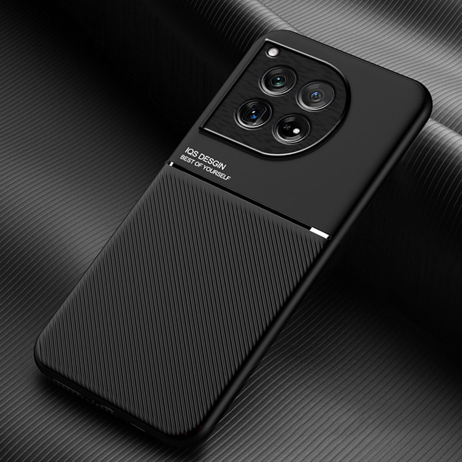 SaniMore for Oneplus 11 Case, Carbon Fibre Magnetic Cover Built-in Car ...