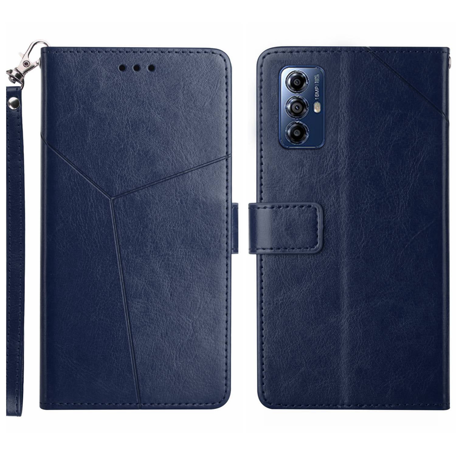 SaniMore PU Leather Wallet Case for Motorola Moto G Play (6.5" 2024 ...