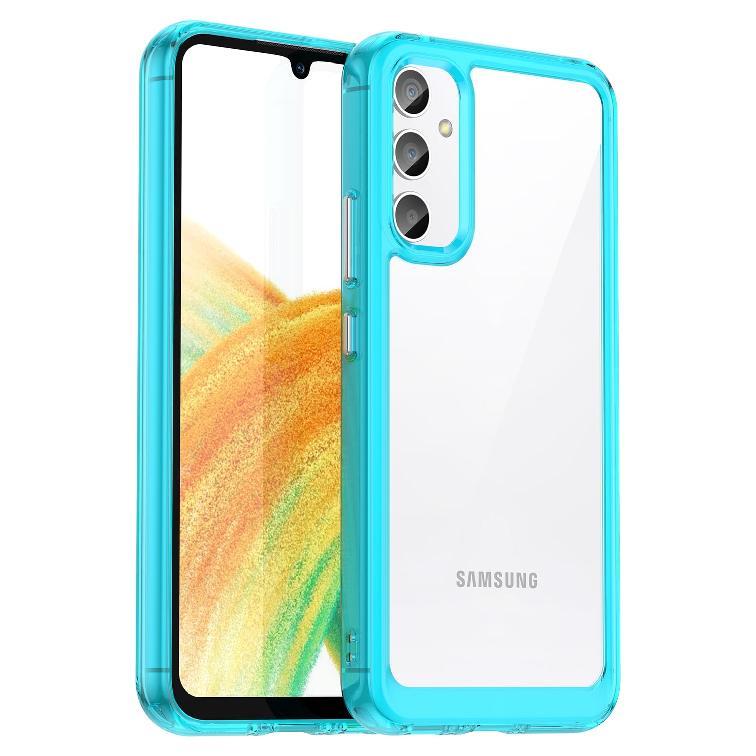 SaniMore Samsung Galaxy A34 5G Case (2023 Release), Soft Shockproof TPU ...