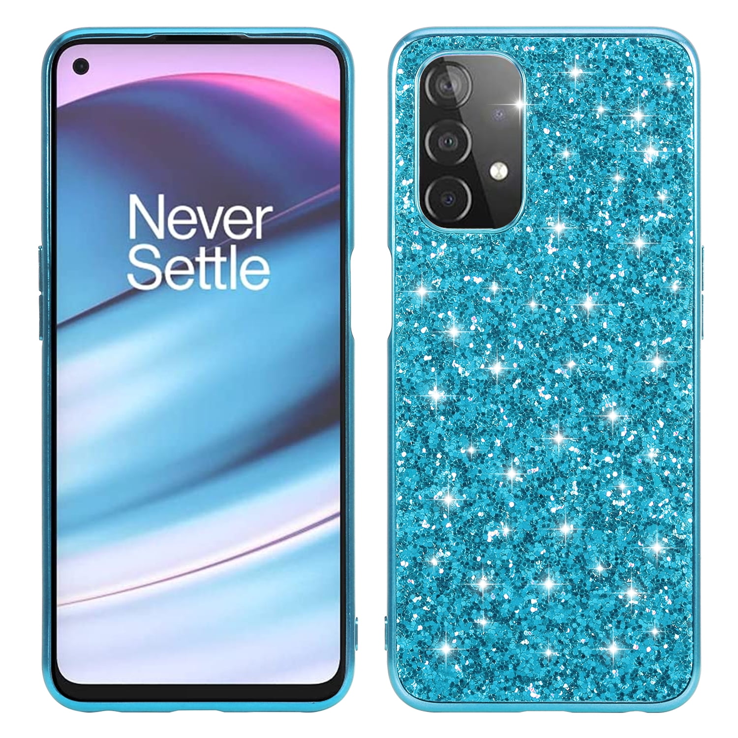 SaniMore for Samsung Galaxy A35 5G 6.5" Glitter Case, Flexible TPU Anti ...
