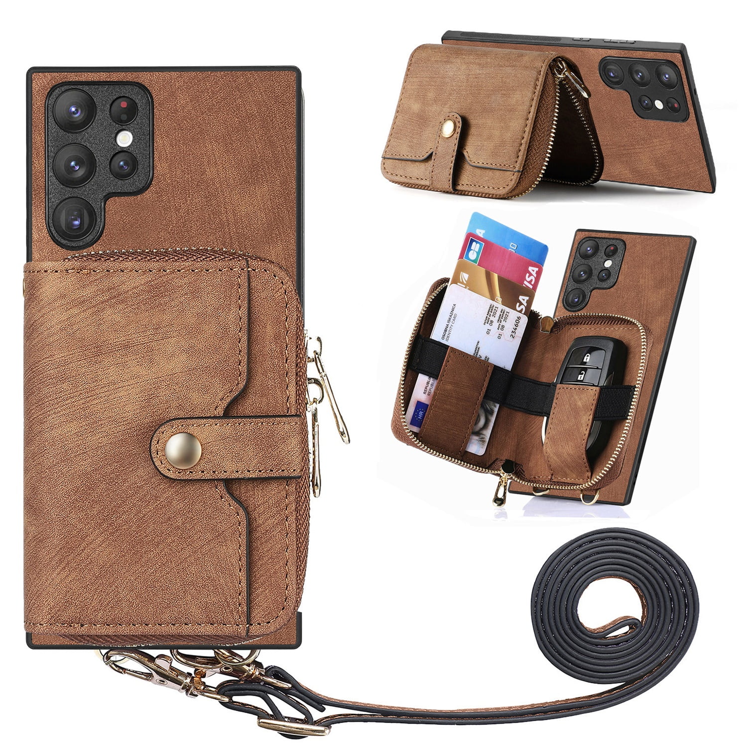 SaniMore for Samsung Galaxy S24 Ultra (6.8" 2024) Case,Wear-resistant ...