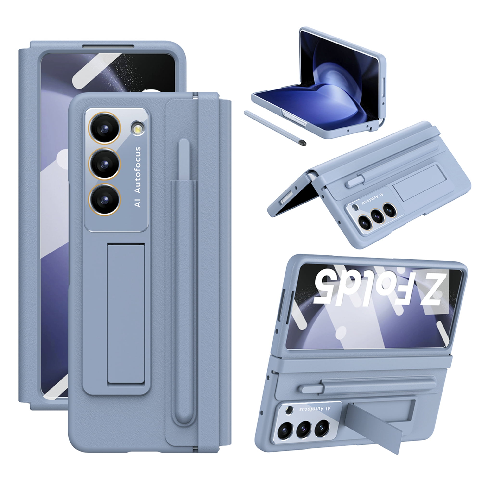 SaniMore for Samsung Galaxy Z Fold 5 Case, S Pen Holder & Stylus ...