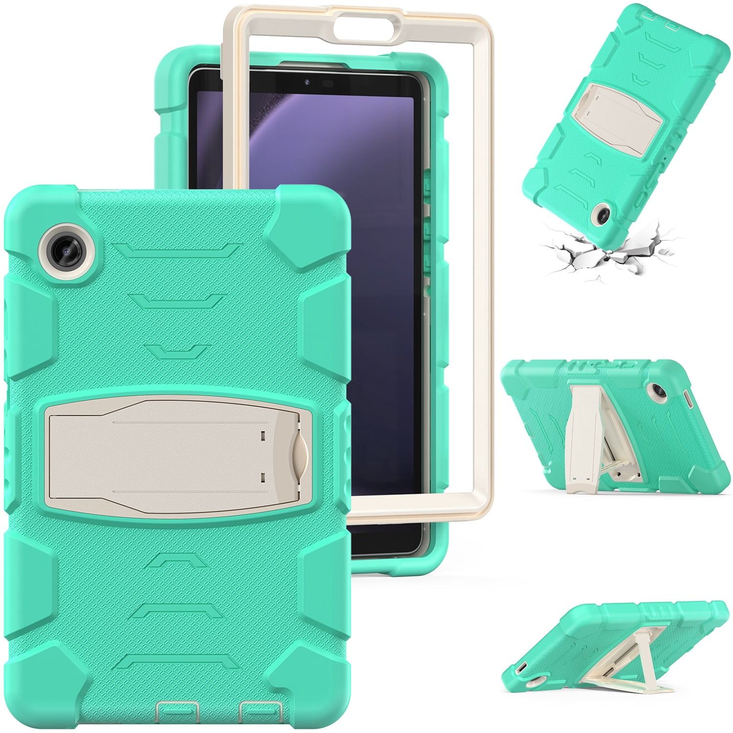 SaniMore Tri-layer Hybird Case for Samsung Galaxy Tab A9 8.7" 2023 SM ...