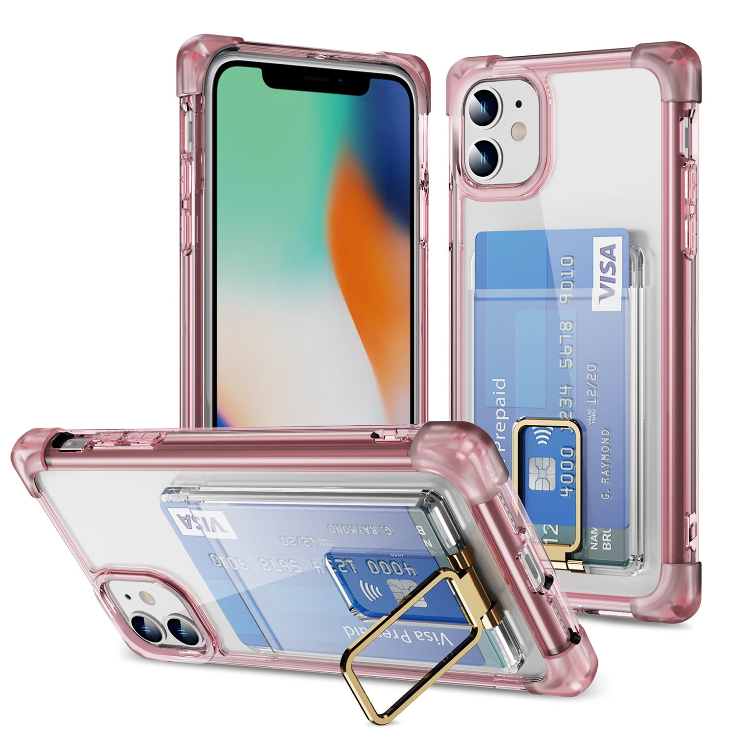 SaniMore for iPhone 11 Clear Case, Anti-yellow Transparent Backplane ...