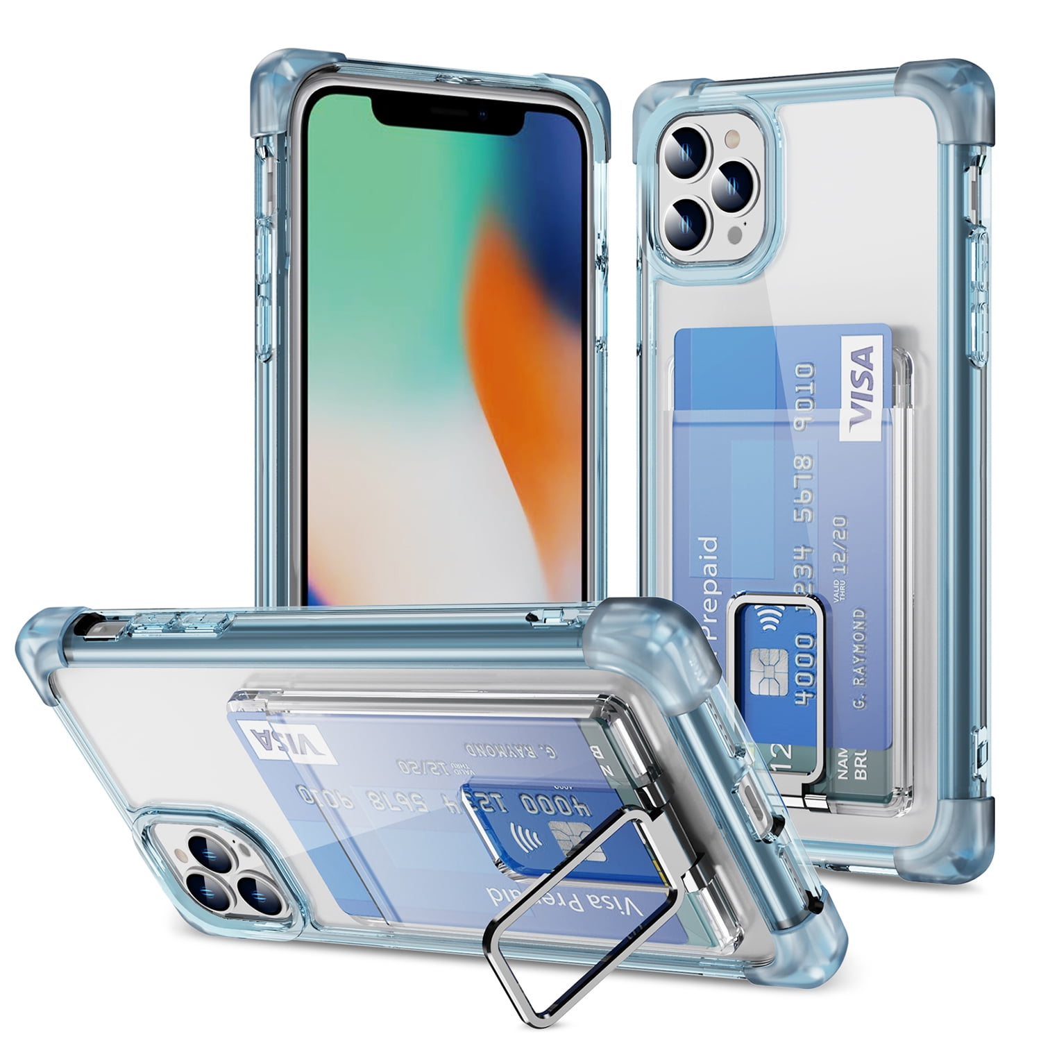 SaniMore for iPhone 12 Pro Clear Case, Anti-yellow Transparent ...