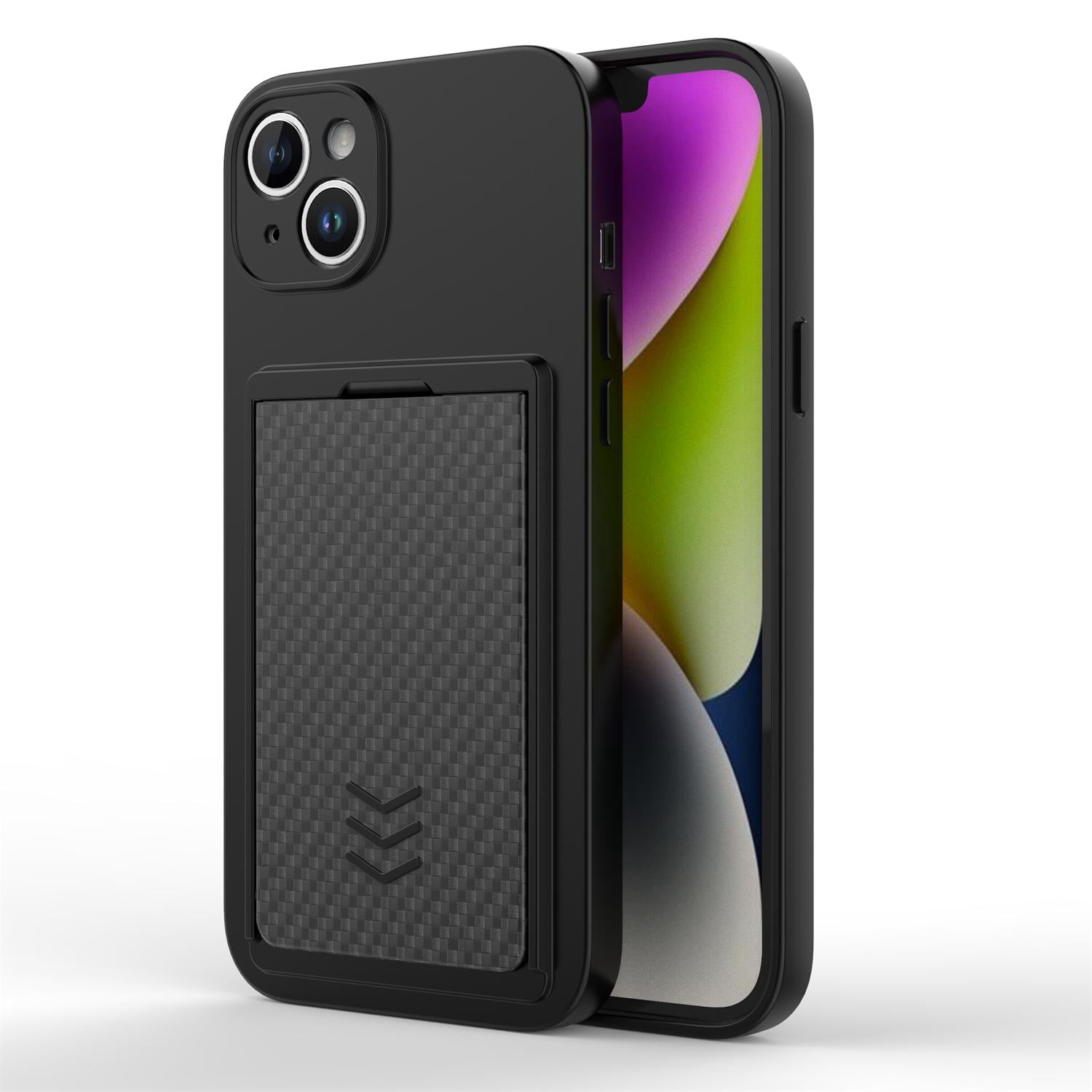 SaniMore for iPhone 14 Plus Case, Camera Lens Protector Rugged PC ...