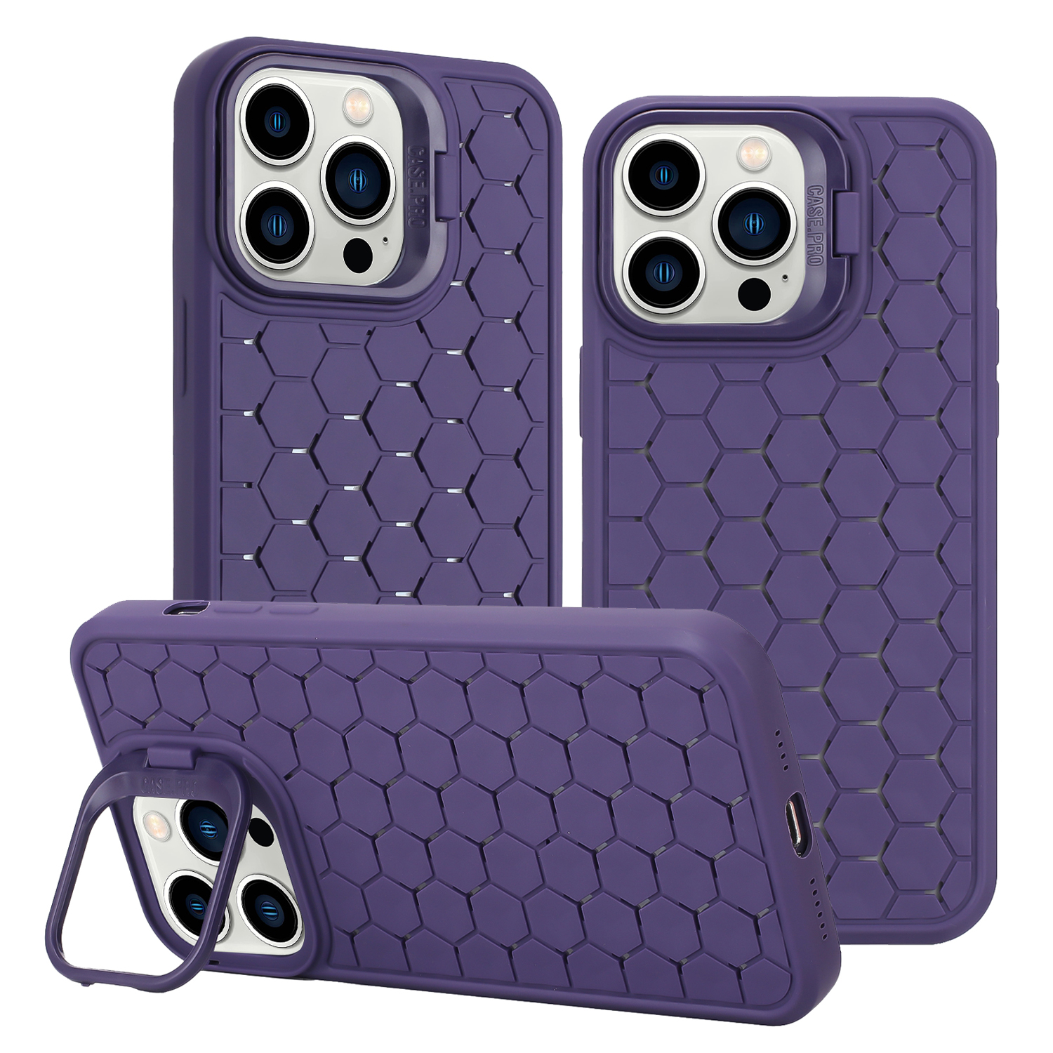 SaniMore for iPhone 15 Pro Case, [Dissipate Heat] Camera Protection ...