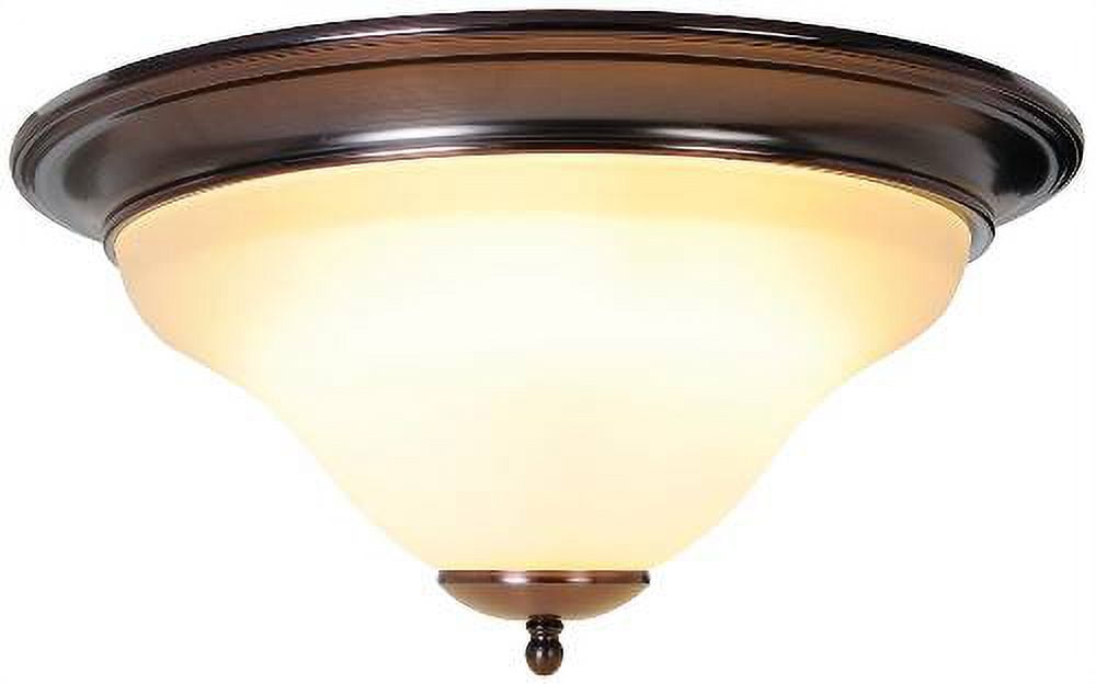 Sanibelâ„¢ Flush Mount Ceiling Fixture With One 55 Watt Compact Type ...