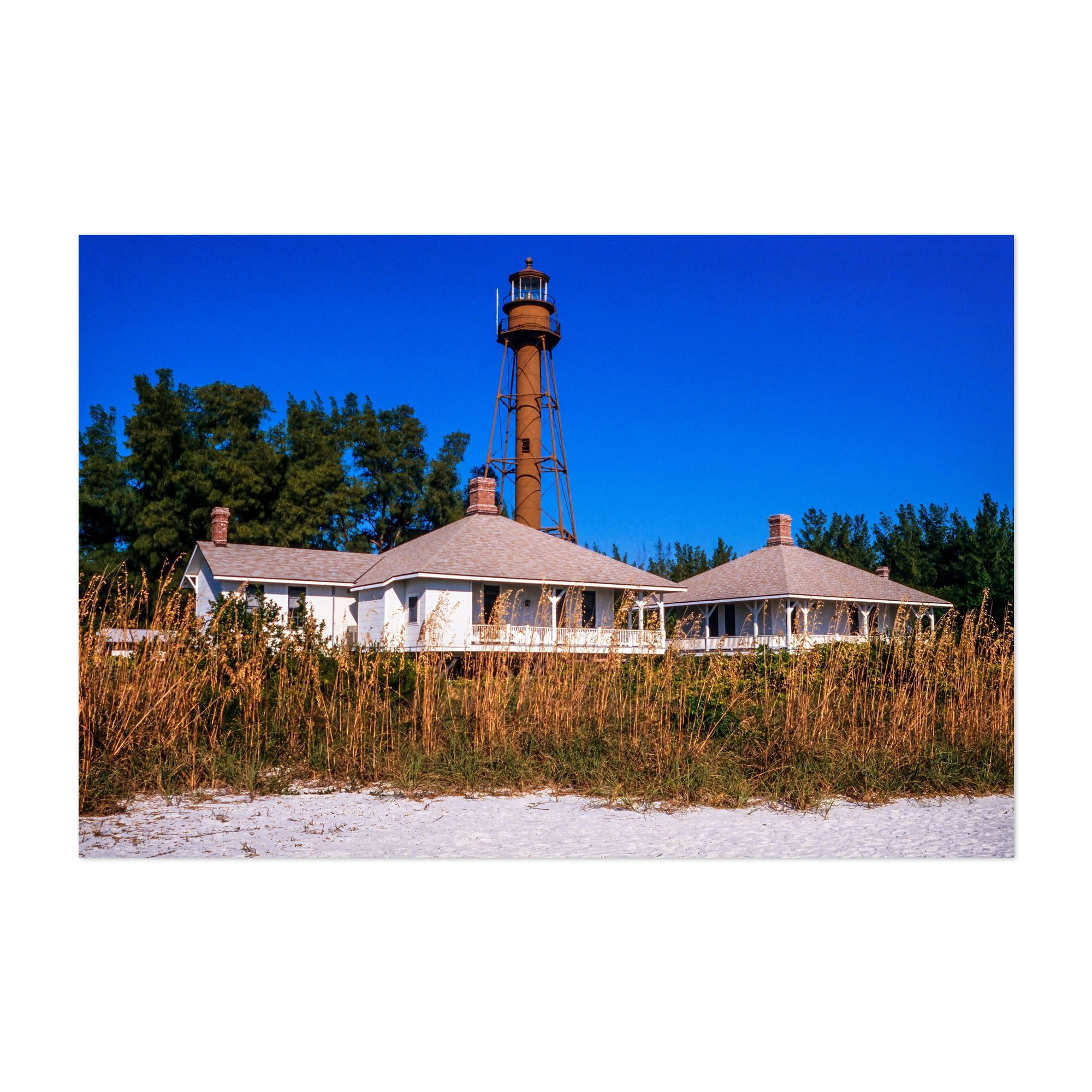 Sanibel Island Lighthouse - Florida Photography Lighthouse Beach House ...